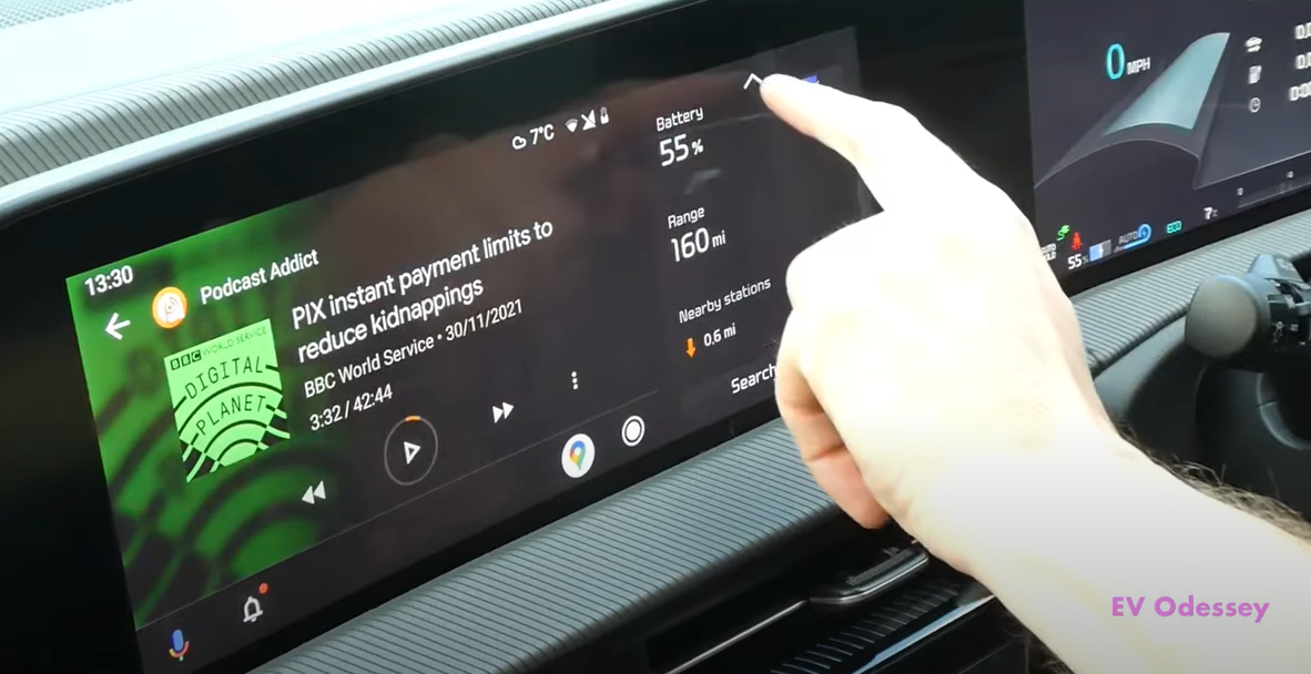 How to enable Android Auto split screen mode on the Kia EV6 – Kia EV6